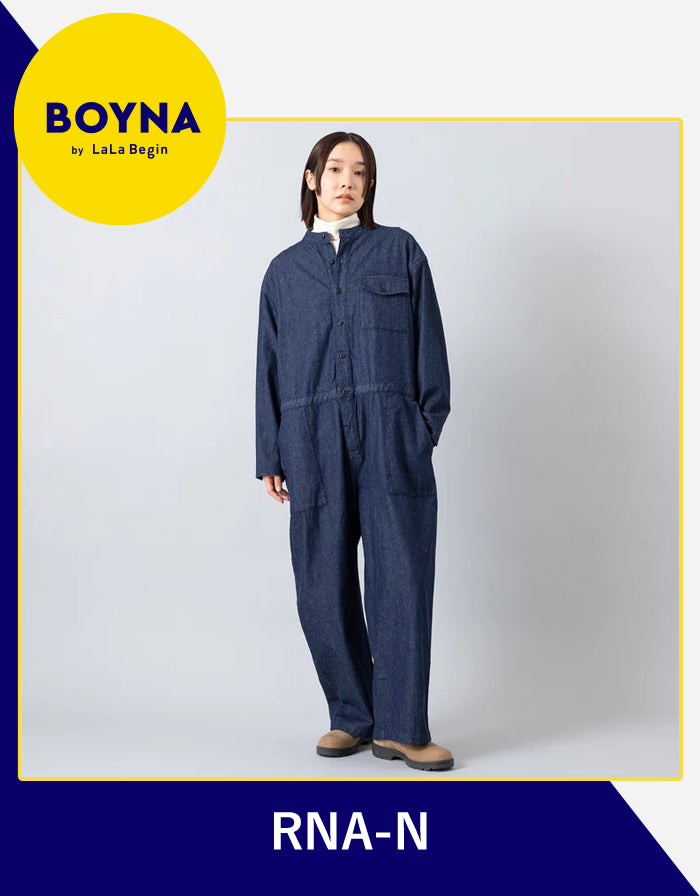 今の気分で着られる【つなぎ】を発見！ シャツ感覚でナチュラルな雰囲気に♪ | BOYNA by LaLa begin（ボイナ バイ ララビギン）