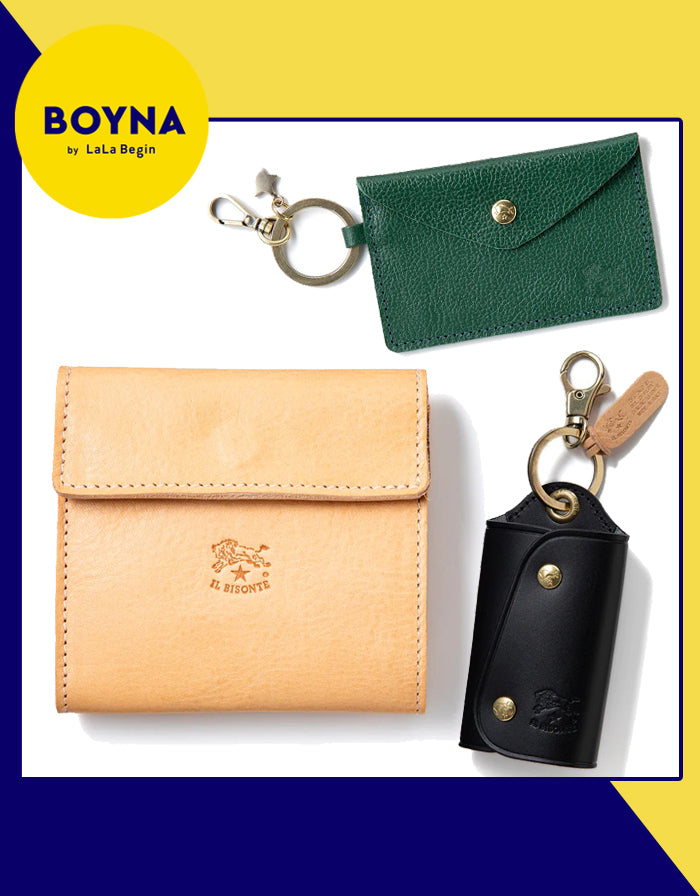 【IL BISONTE（イル ビゾンテ）】 毎日使う革小物は、やっぱり良質な定番を選びたい | BOYNA by LaLa begin（ボイナ ...