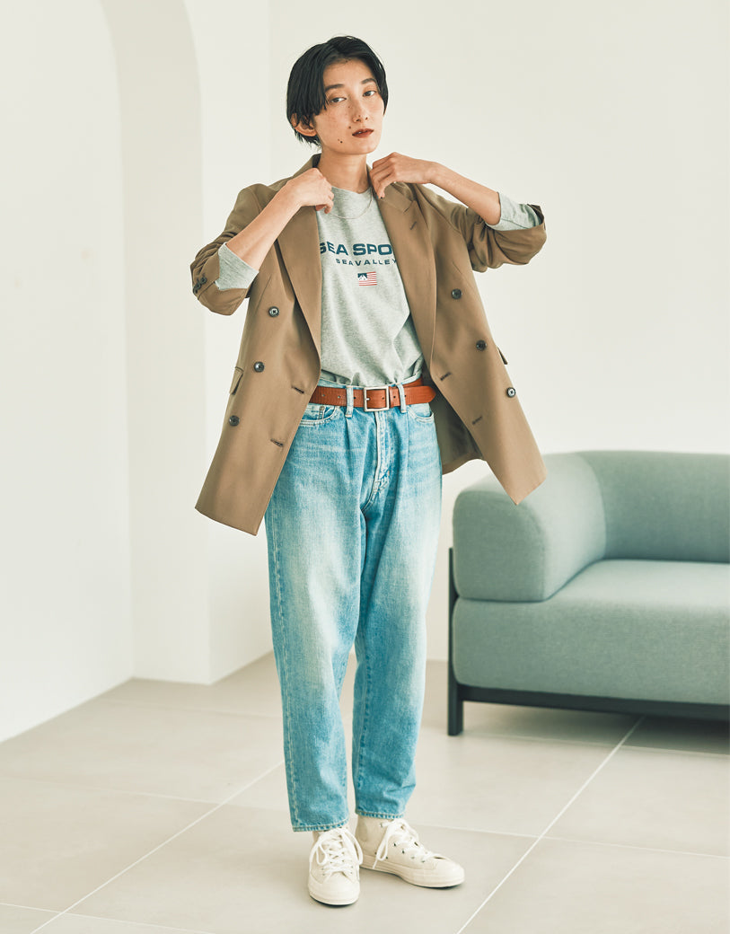 【BASIC RULES】デニムはジャケットスタイルのハズシにうってつけ | Begin Market（ビギンマーケット）