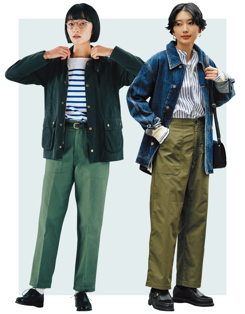 【BASIC RULES】ベイカーパンツでさりげなくスタイルをコク増し | Begin Market（ビギンマーケット）