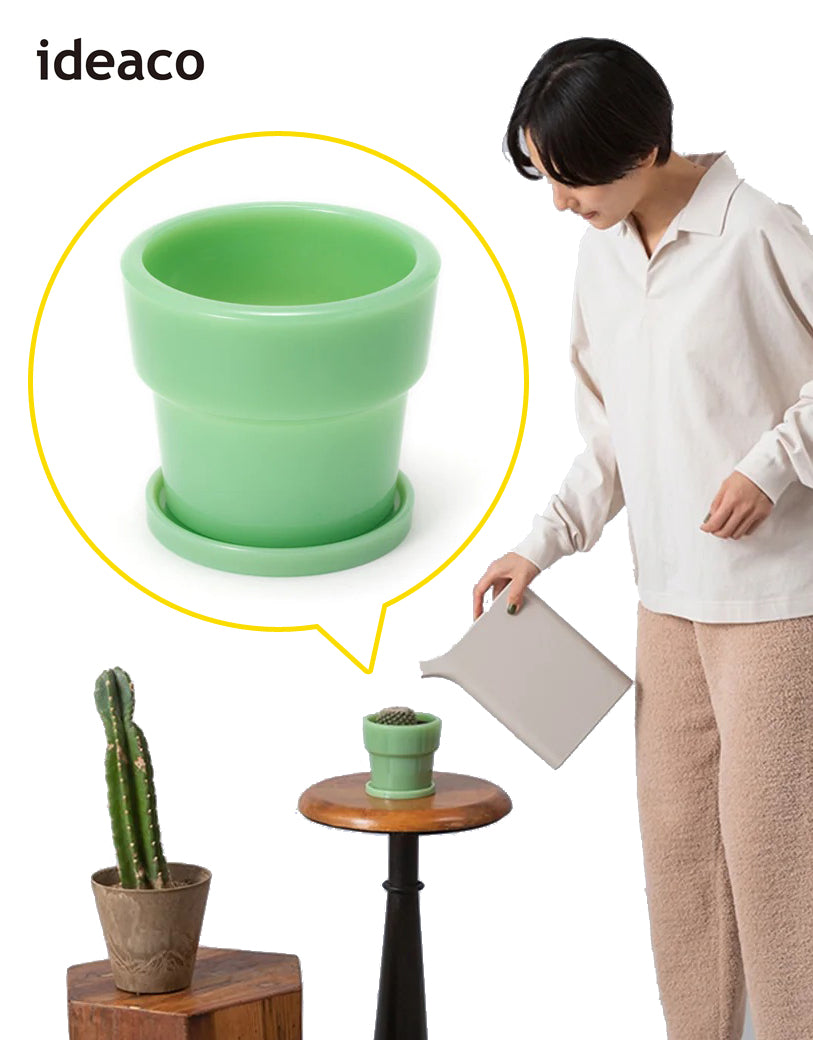 透け感が魅力！【グリーンのある暮らし】はミルクガラスの鉢でスタイリッシュに♪ | BOYNA by LaLa begin（ボイナ バイ ララビギン）