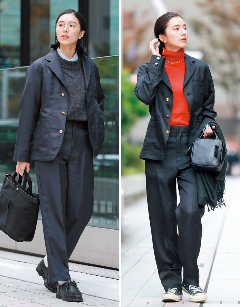 【BASIC RULES】スラックスをオンオフ使いこなす | Begin Market（ビギンマーケット）