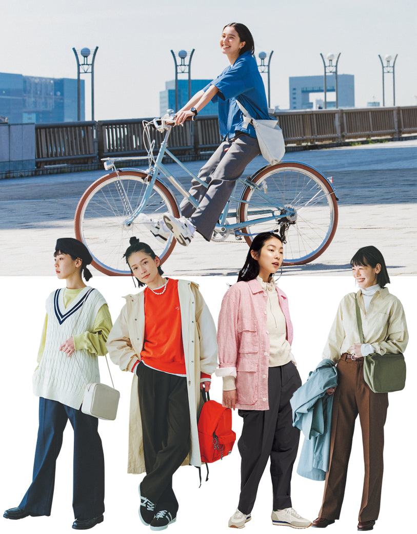 【BASIC RULES】かっちりスラックスはトップスの色で遊ぶ | Begin Market（ビギンマーケット）