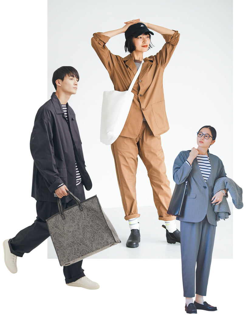 【BASIC RULES】セットアップのインナーはやっぱりボーダーが優秀 | Begin Market（ビギンマーケット）