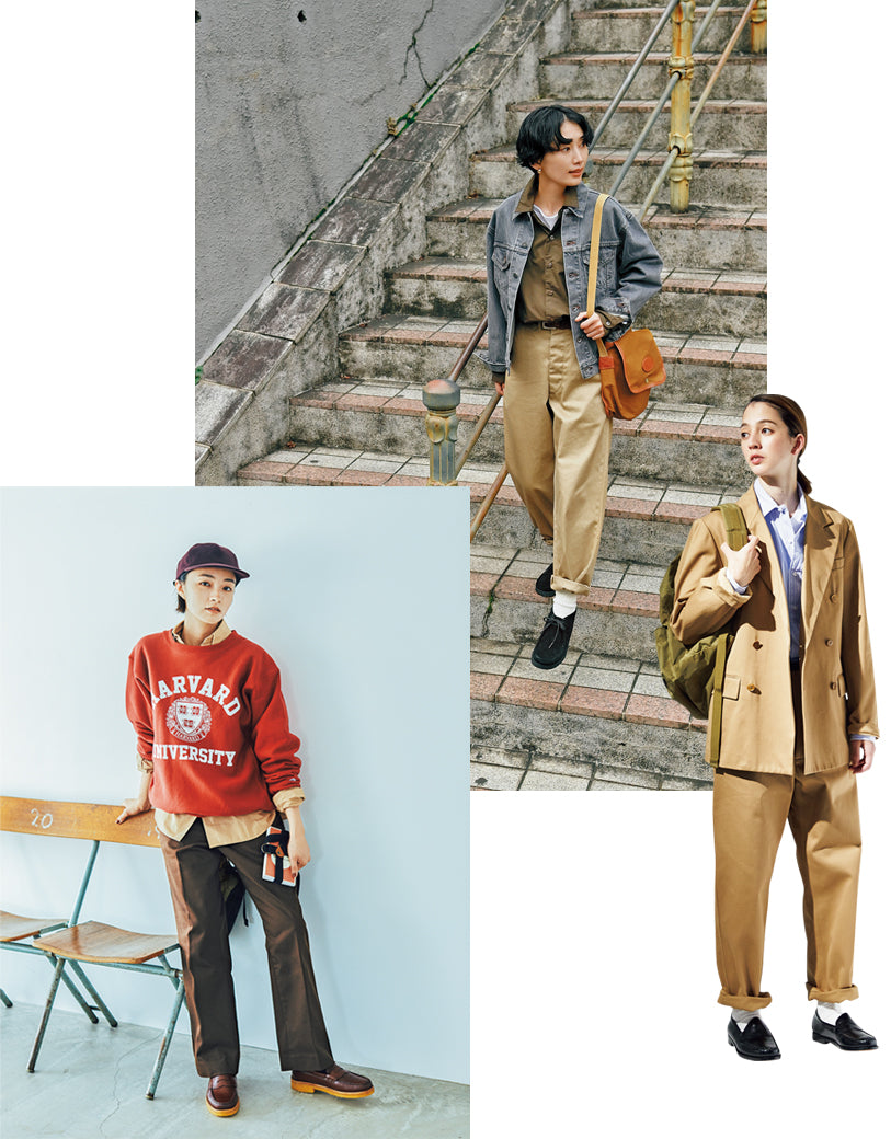 【BASIC RULES】初秋はシャツ＆革靴サンドで軽快に。 | Begin Market（ビギンマーケット）