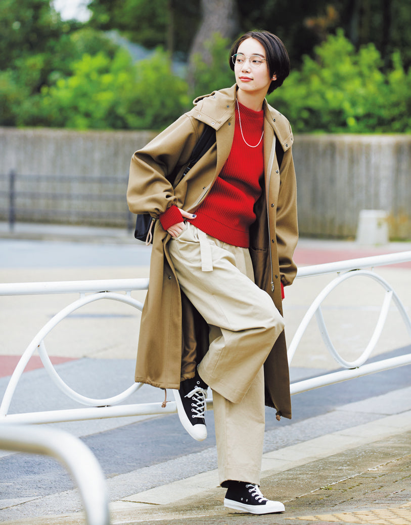 【BASIC RULES】＋ニットで品よくマイルドに。 | Begin Market（ビギンマーケット）