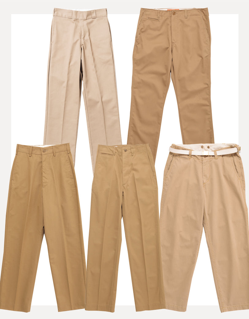 【BASIC RULES】名品チノパンツの違いを知っている。 | Begin Market（ビギンマーケット）