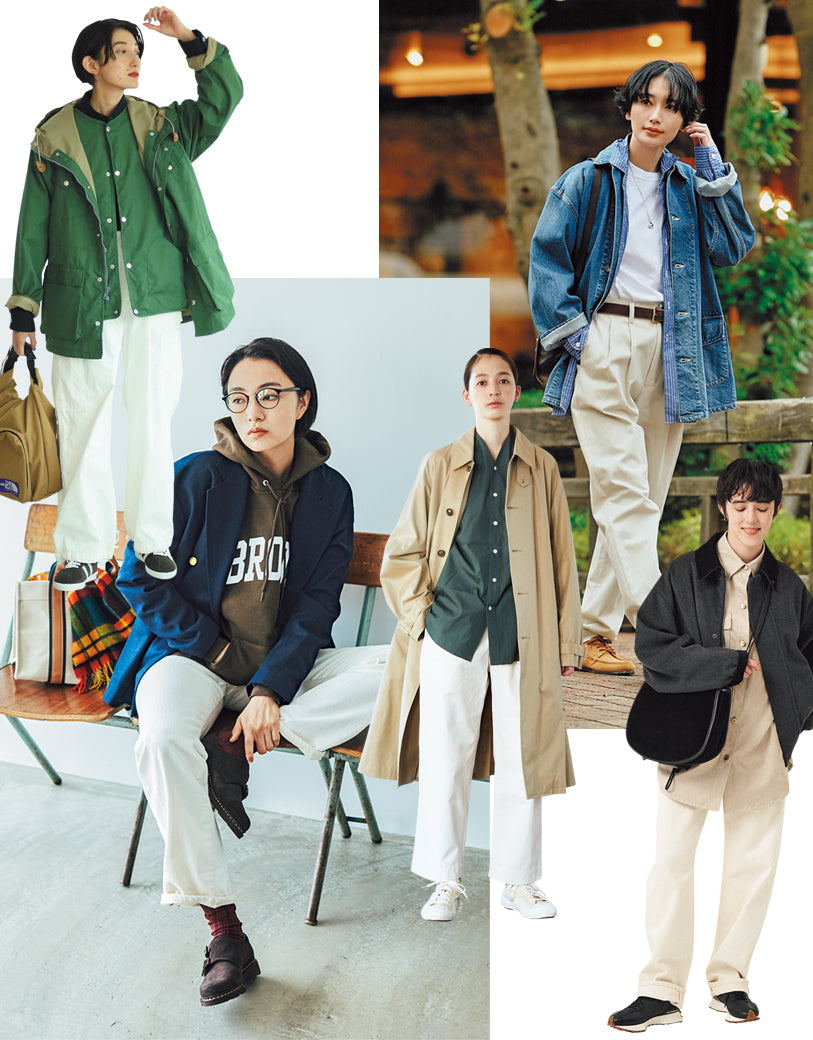 【BASIC RULES】とことんメンズライクも白なら挑戦しやすい。 | Begin Market（ビギンマーケット）