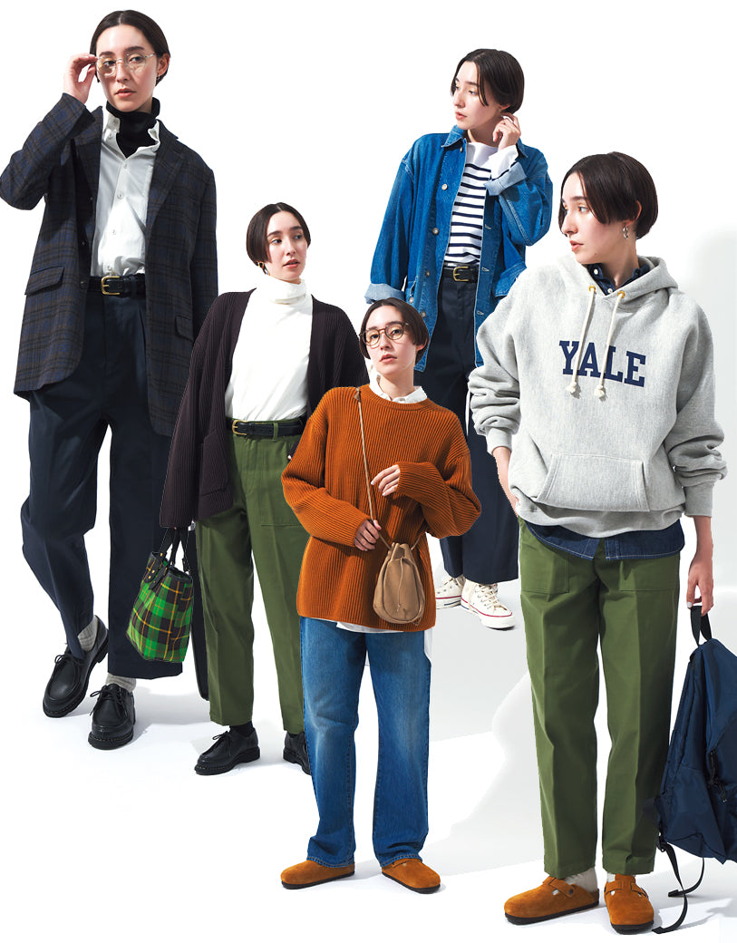 【BASIC RULES】パンツ×靴の足並みをそろえておく。 | Begin Market（ビギンマーケット）